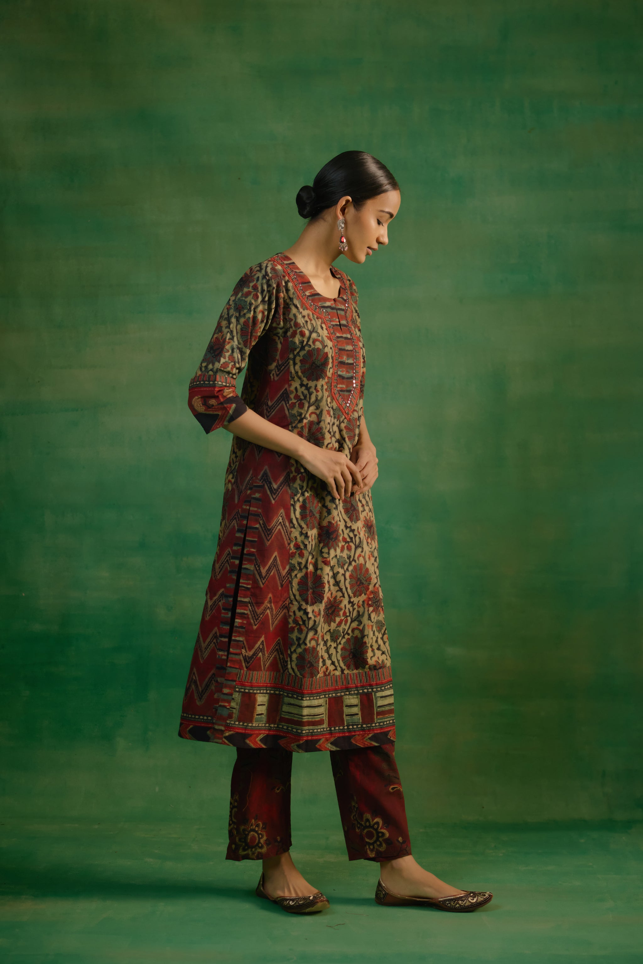 Rozana Kurta Green – Sampada